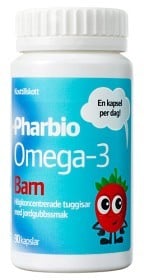 Köp Pharbio Omega 3 Barn 90 st på apotea.se