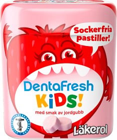 Köp DentaFresh Kids Jordgubb 55 g på apotea.se