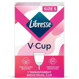 Köp Libresse V-Cup menskopp Small på apotea.se