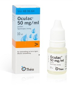 Köp Oculac, ögondroppar, lösning 50 mg/ml 10 ml på apotea.se