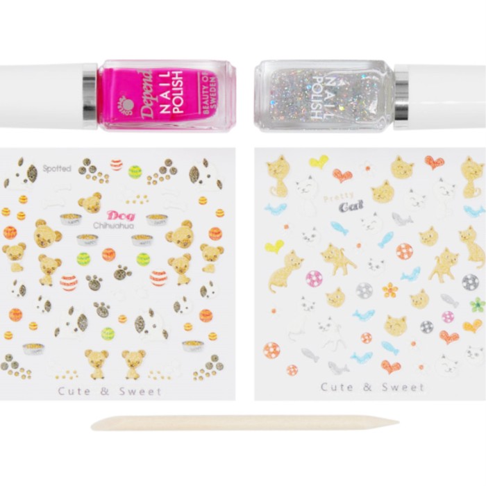 Köp Depend Santa Paws Nail Art Kit på apotea.se