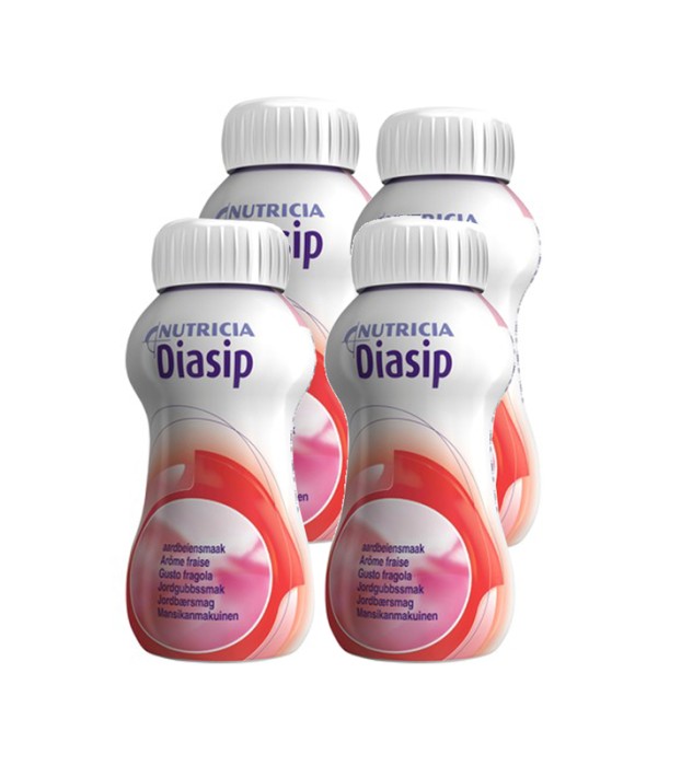 Köp Diasip Jordgubb 4 x 200 ml på apotea.se