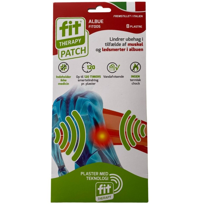 Köp Fit Therapy Elbow Pain Patch 8 st på apotea.se