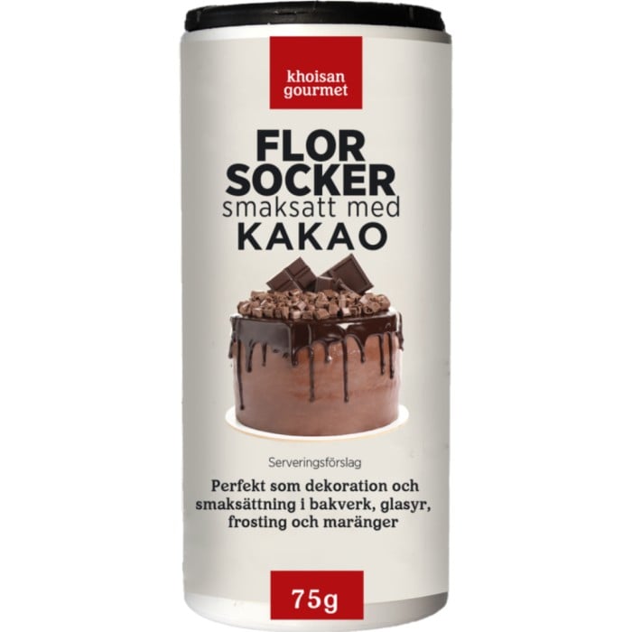 Köp Khoisan Gourmet Florsocker Kakao 75 g på apotea.se