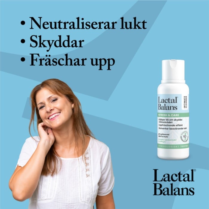 Köp Lactal Balans Refresh & Care intimtvätt 250 ml på apotea.se