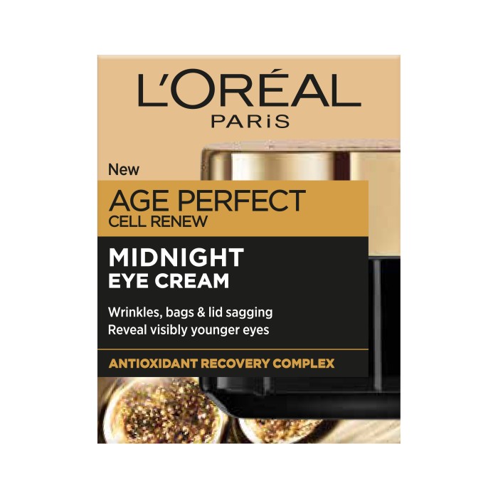Köp L'Oréal Paris Age Perfect Cell Renewal Midnight Eye Cream 15 ml på ...