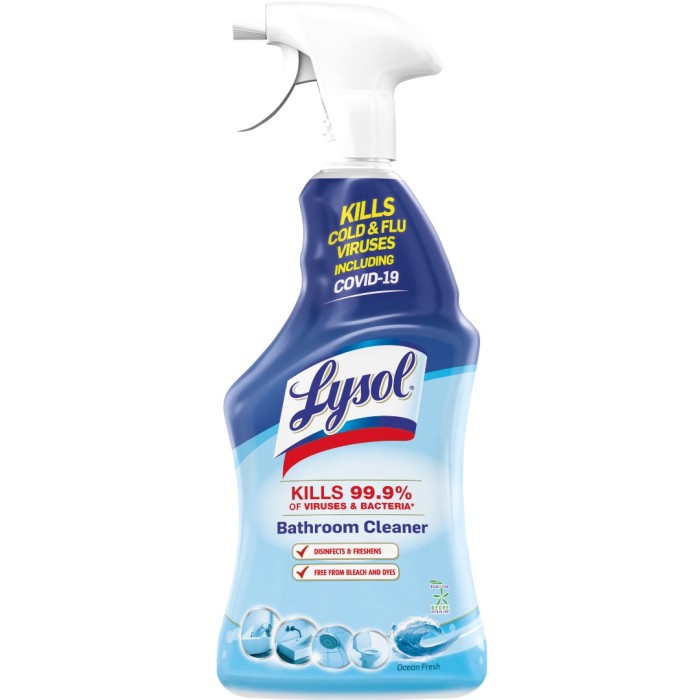 Köp Lysol Rengöringsspray Badrum Ocean Fresh 500 ml på apotea.se