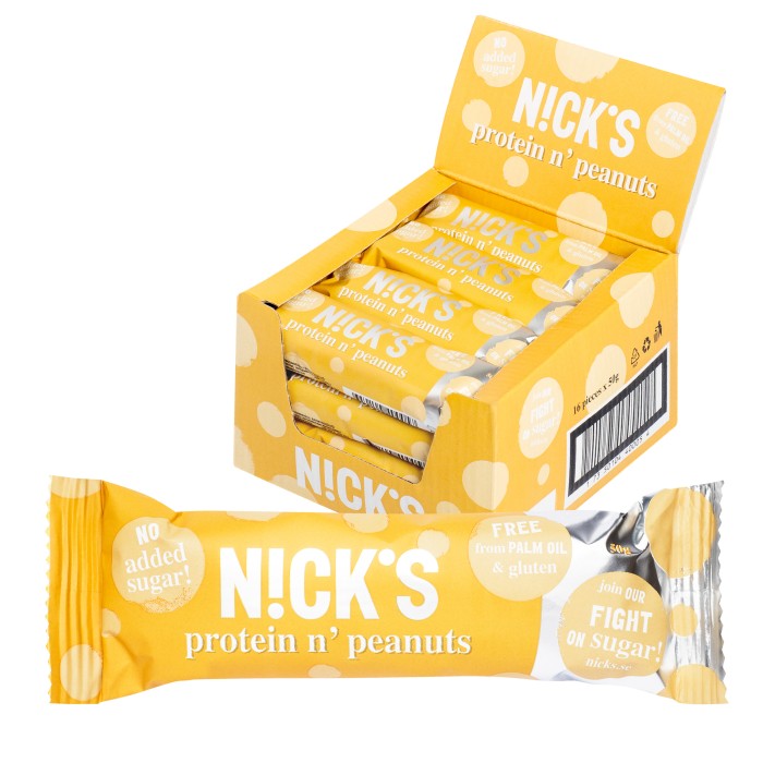 Köp Nicks Protein n' Peanuts 16 st på apotea.se