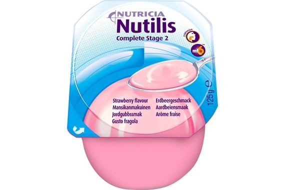 Köp Nutilis Complete Stage 2 Jordgubb 4 x 125 g på apotea.se