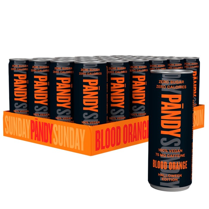 Köp Pändy Energy Drink Blood Orange 250 ml x 24 på apotea.se