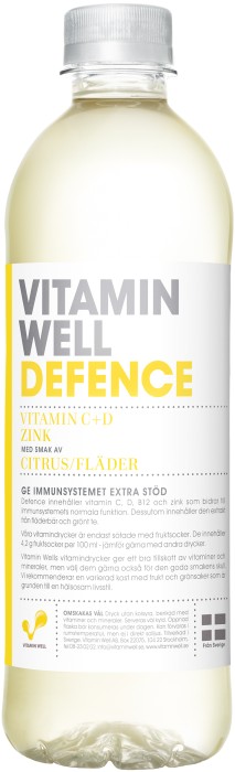 Köp Vitamin Well Defence Citrus/Fläder 500 ml på apotea.se